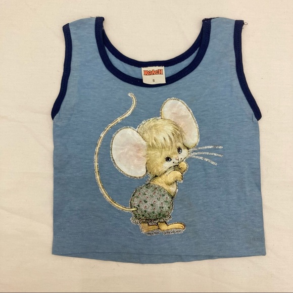 Shirts & Tops | Vintage Mouse Tank Top | Poshmark